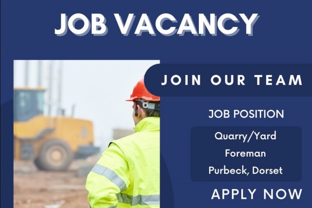 We are recruiting - Quarry/Yard Foreman - Purbeck, Dorset | Lovell ...